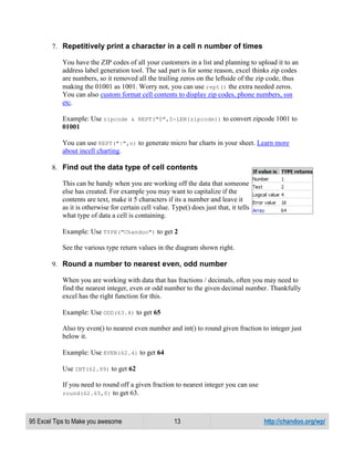 95 exceltipsv4 | PDF