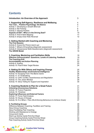 Making Positive Change Handbook | PDF | Parenting | Family and ...