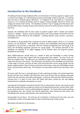 Making Positive Change Handbook | PDF | Parenting | Family and Relationships