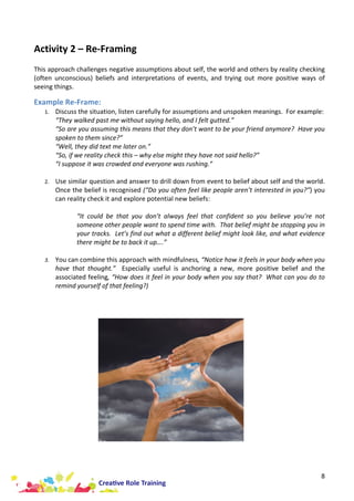 Making Positive Change Handbook | PDF | Parenting | Family and Relationships