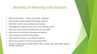 2015 DotSync Presentation [short] an 2015 pptx. | PPT