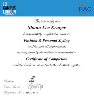 Shana Lee Kruger | PDF