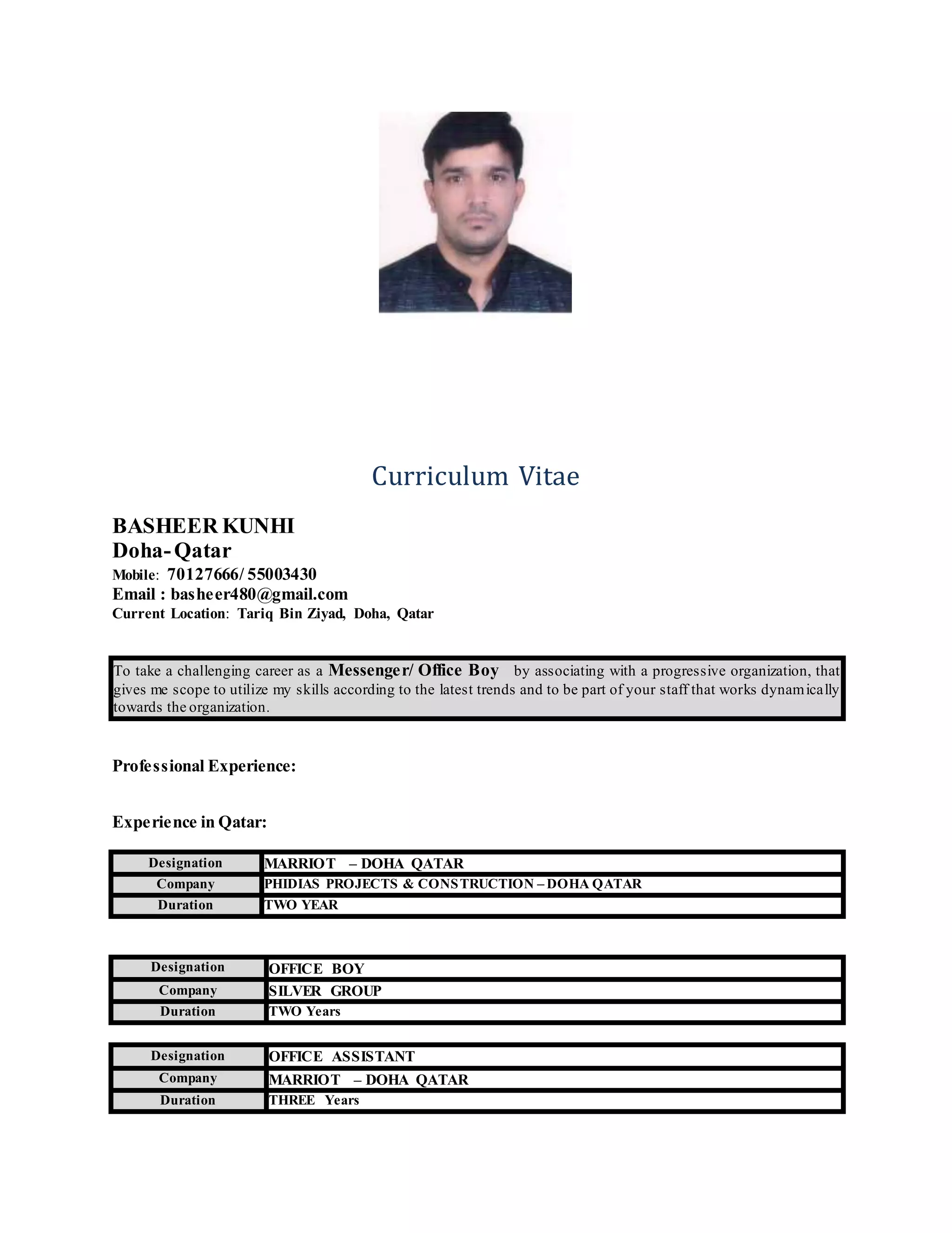 BASHEER CV 12-11-15 | DOCX
