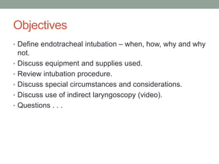 Intubation_Presentation_20150119 | PPTX | Ear, Nose and Throat ...
