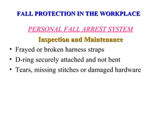 Ppt workplace-fall-protection | PPT