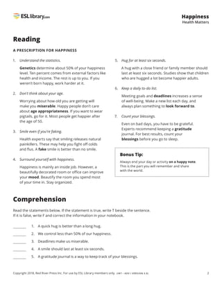 95 happiness us_student | PDF