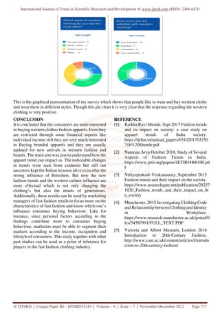 Impact of Western Style on the Evolution of Fashion Trends | PDF