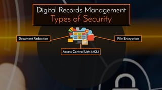 Different Types of Security In Records Management | PDF