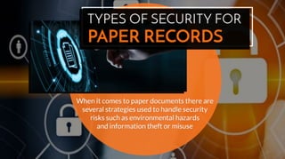 Different Types of Security In Records Management | PDF
