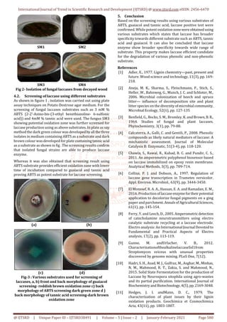 Screening of Laccase Producing White Rot Fungus from Decayed Wood | PDF