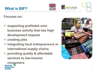 Official launch bif ppic | PPTX