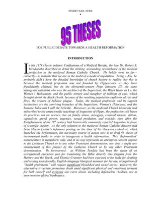 95 Theses | PDF