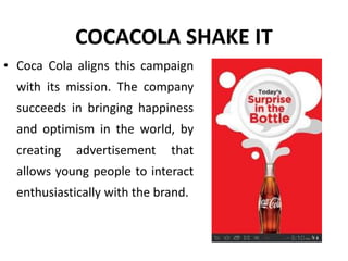 Shake It - Gamification in customer engagement - Manu Melwin Joy | PPTX