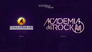DESIGN Logo Academia do Rock | PPT