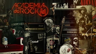 DESIGN Logo Academia do Rock | PPT