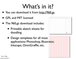 960 Grid System - A hands-on introduction | PPT