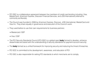 PCI-DSS_Overview | PDF