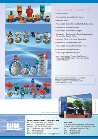 9600 9670 9650 sluice gate valve with elec pneu hydraulic actuator | PDF