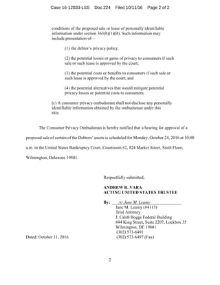 Notice of Appointment | PDF | Legal Services Industry | Industries