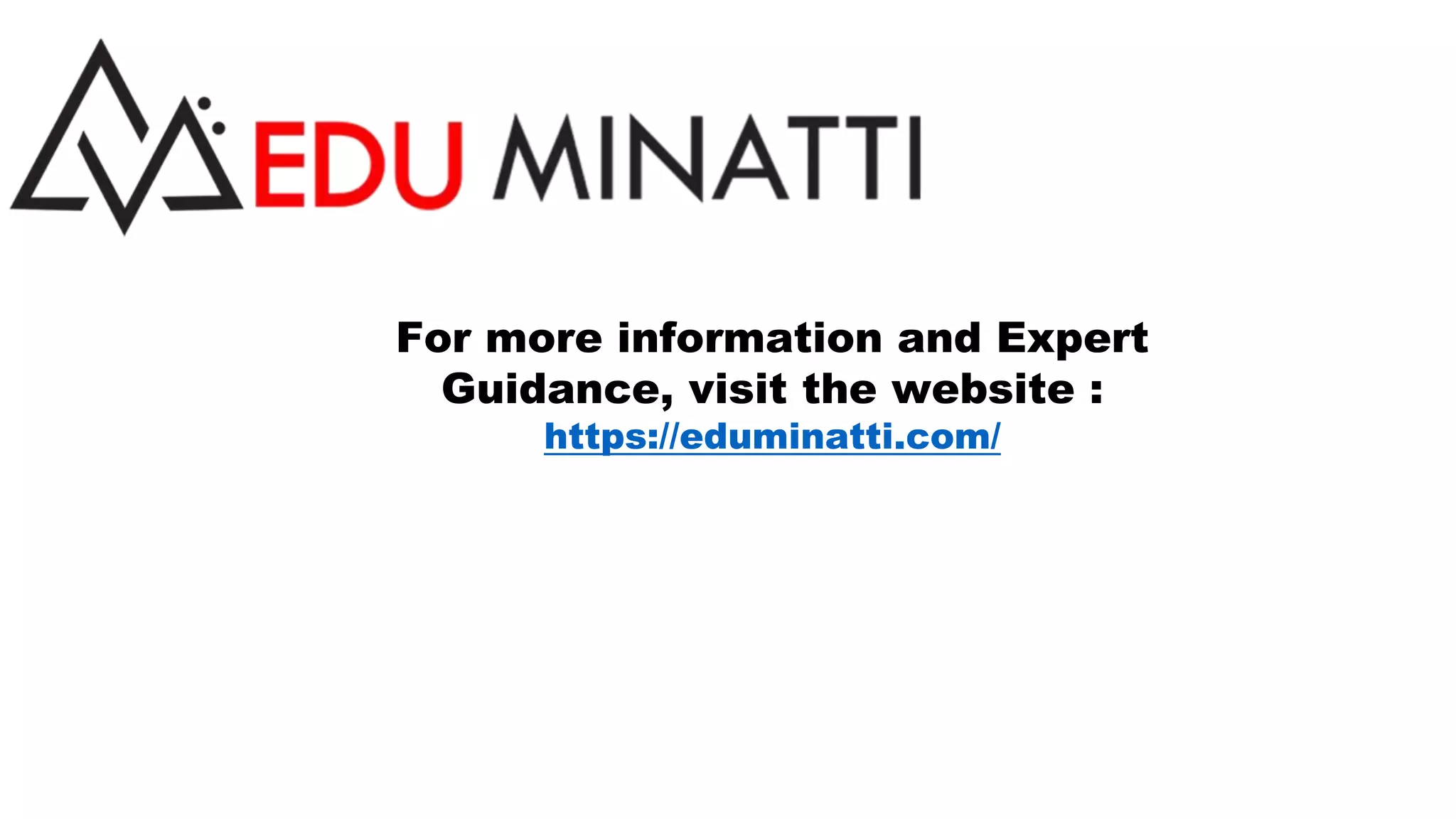 Education searching platform eduminatti | PPT