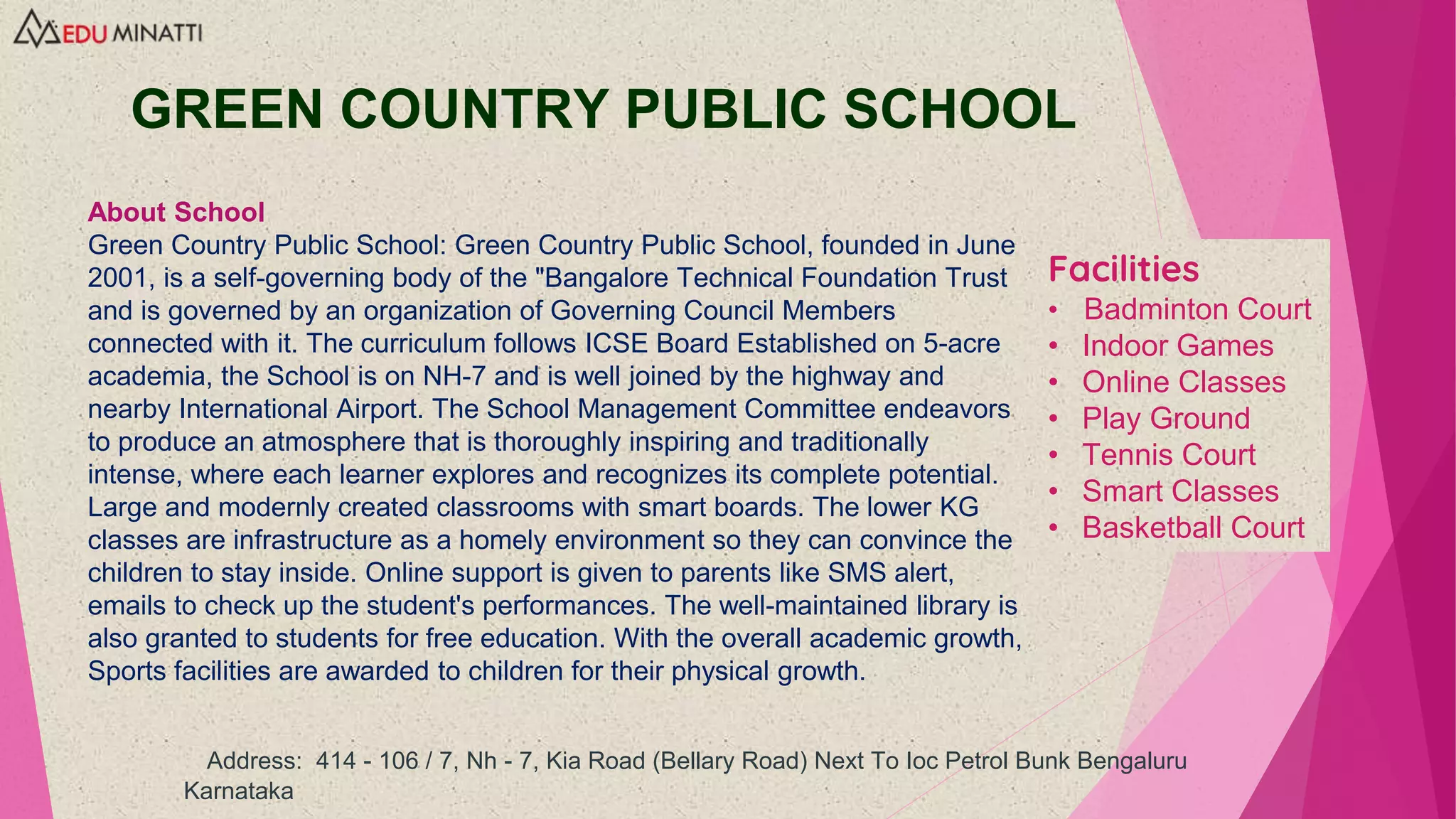 Education searching platform eduminatti | PPT