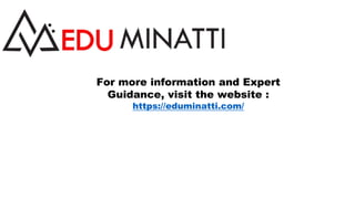 Education searching platform eduminatti | PPT