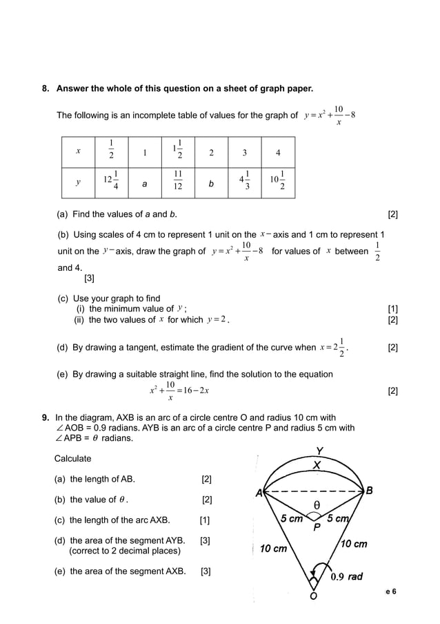BukitPanjang GovtHigh Emath Paper2_printed | PDF