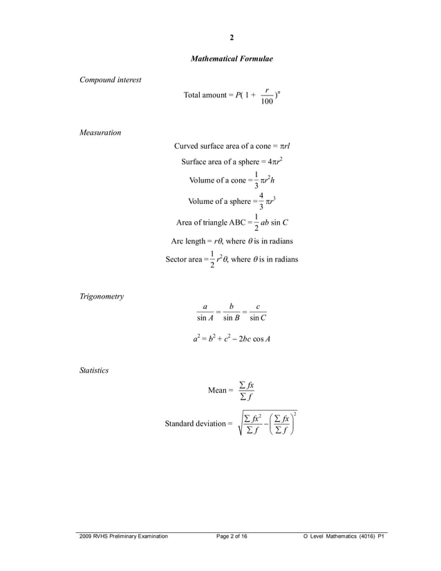 River Valley Emath Paper1_printed | PDF