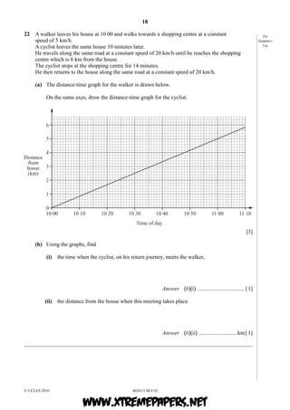 2010 Emath Paper1 | PDF