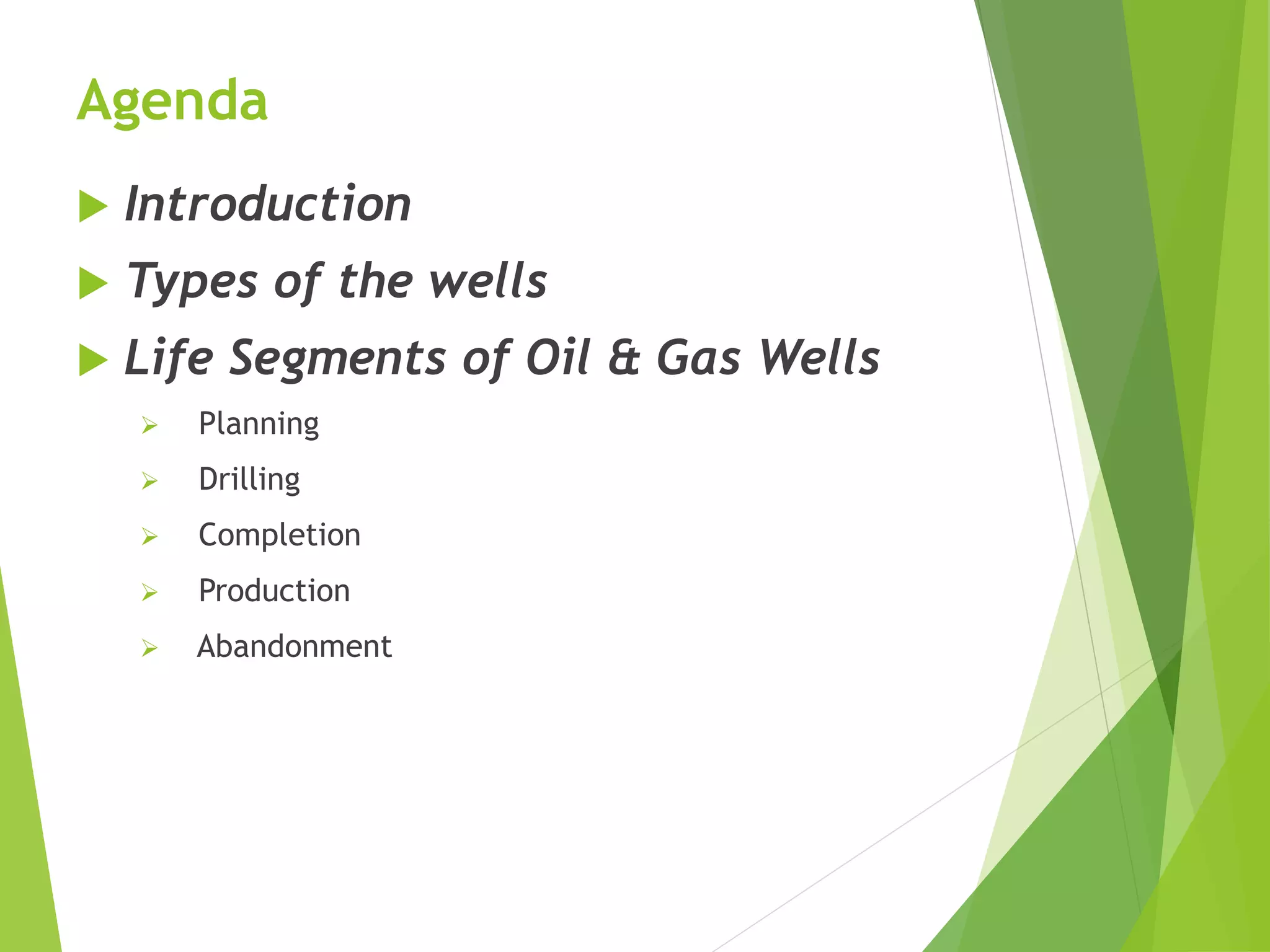 Life Cycle of Oil & Gas Wells | PDF