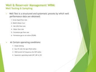 Life Cycle of Oil & Gas Wells | PDF