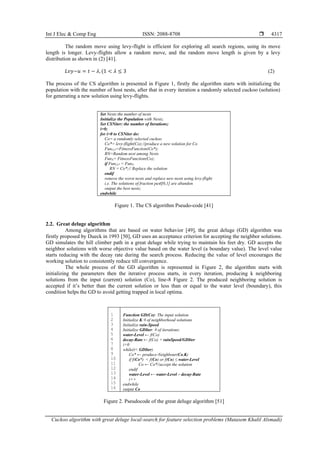 Cuckoo algorithm with great deluge local-search for feature selection problems | PDF