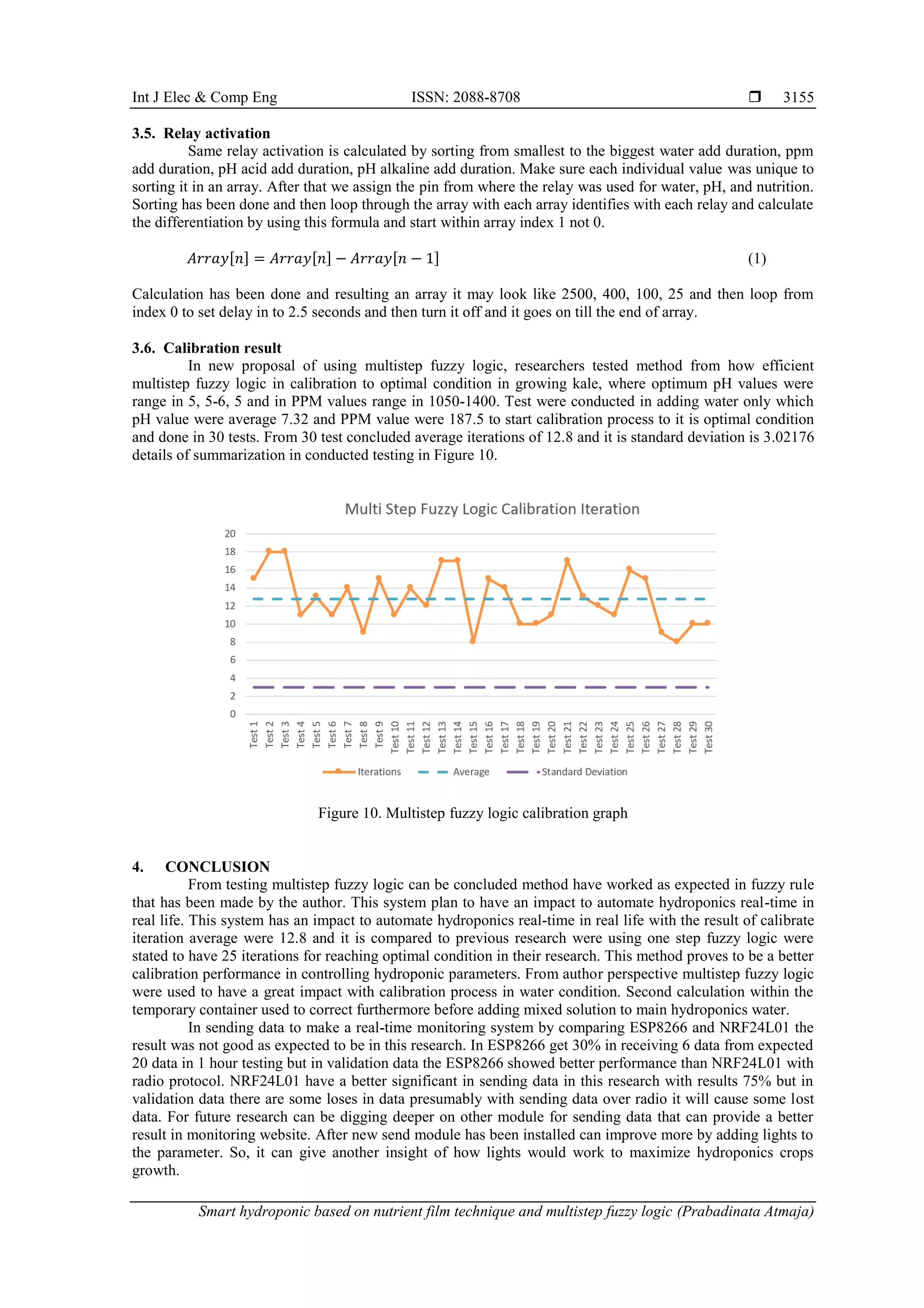 Smart hydroponic based on nutrient film technique and multistep fuzzy logic | PDF | Agriculture ...