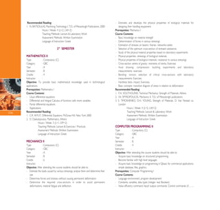 department of mechanical & water resources | PDF | Agriculture | Industries