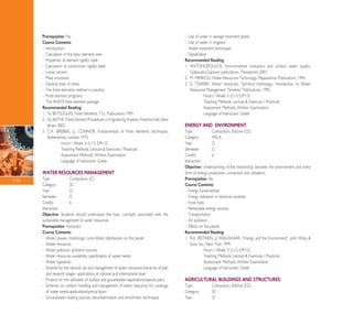 department of mechanical & water resources | PDF | Agriculture | Industries