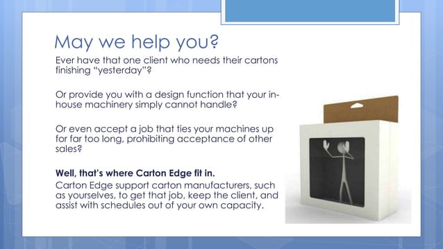 Carton Edge Powerpoint Presentation | PPT