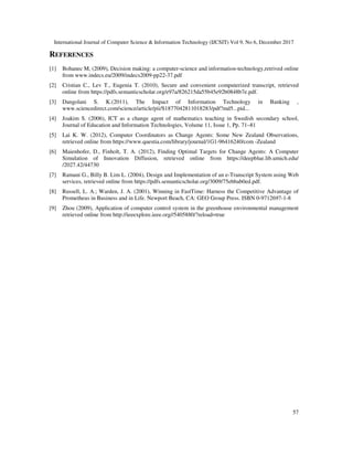 AN ENHANCED ELECTRONIC TRANSCRIPT SYSTEM (E-ETS) | PDF