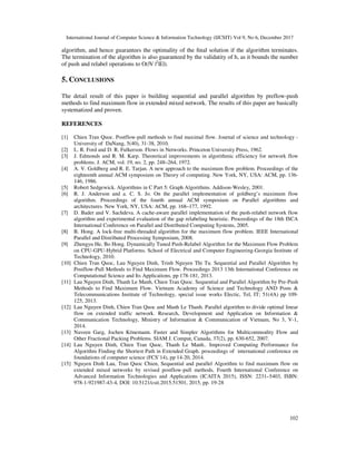 ON THE IMPLEMENTATION OF GOLDBERG'S MAXIMUM FLOW ALGORITHM IN EXTENDED MIXED NETWORK | PDF