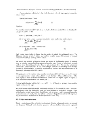 ON THE IMPLEMENTATION OF GOLDBERG'S MAXIMUM FLOW ALGORITHM IN EXTENDED MIXED NETWORK | PDF