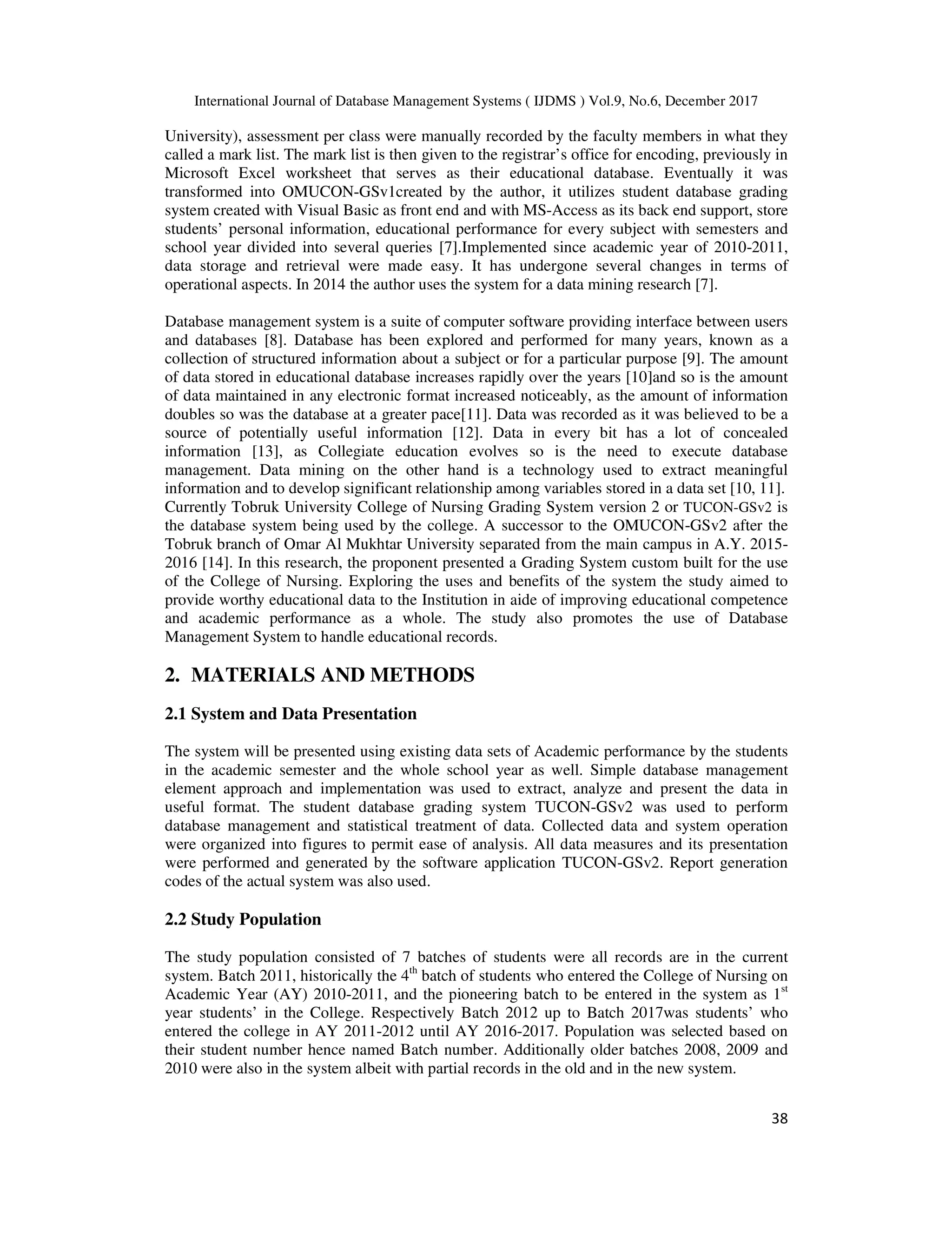 Tobruk University Grading System for College of Nursing Version 2 in Tobruk, Libya | PDF
