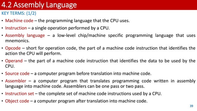 AS & A Level Computer Science Chapter 4 Presentation | PDF
