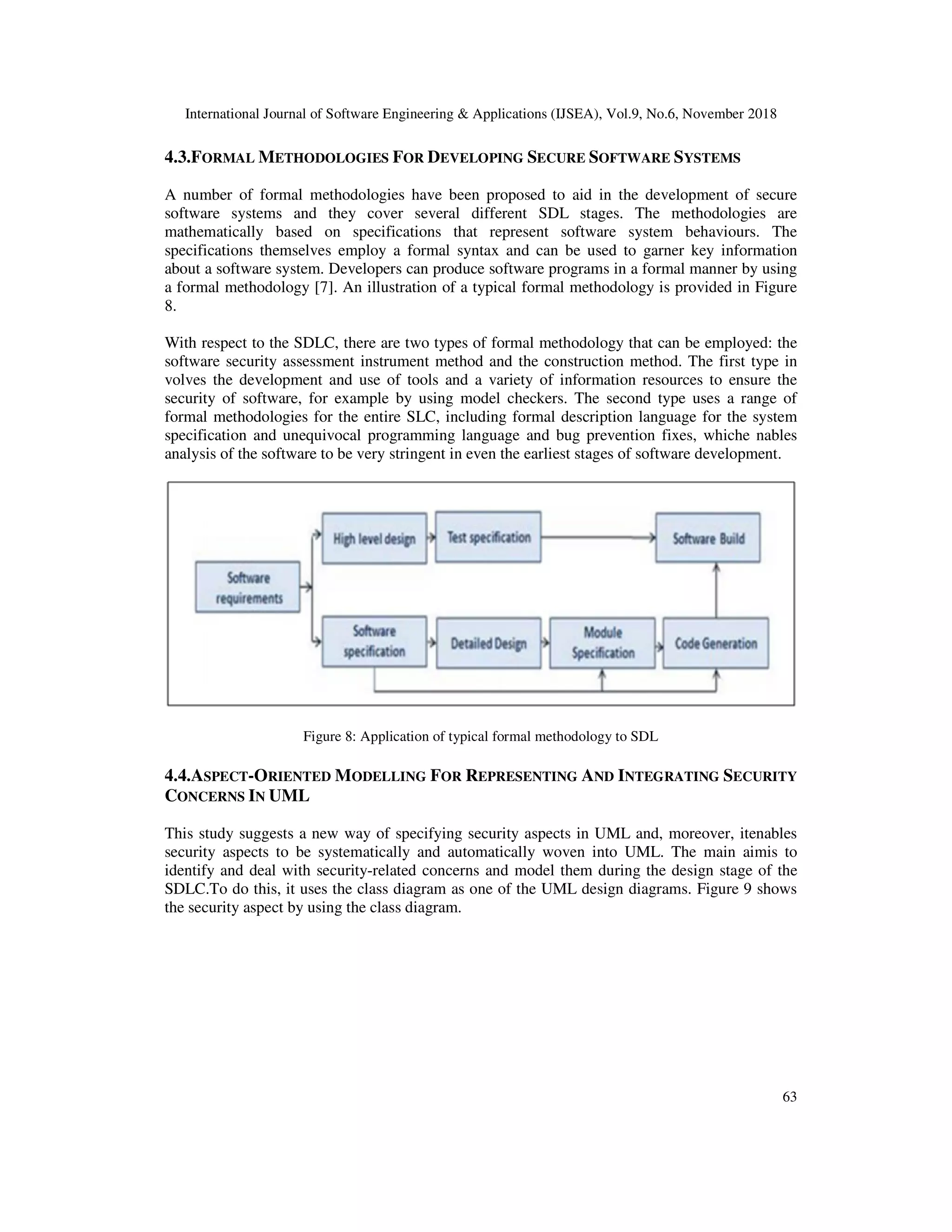SECURING SOFTWARE DEVELOPMENT STAGES USING ASPECT-ORIENTATION CONCEPTS | PDF