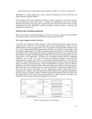 SECURING SOFTWARE DEVELOPMENT STAGES USING ASPECT-ORIENTATION CONCEPTS | PDF