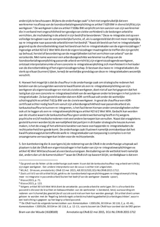 Annotatie sociale zekerheid verdieping Bram van der Woude I6108169 | PDF