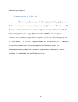 GIS implementation plan | PDF | Computing | Technology & Computing