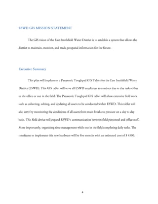 GIS implementation plan | PDF | Computing | Technology & Computing