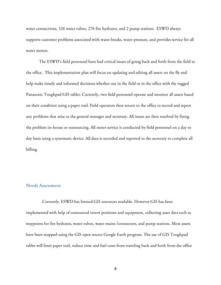 GIS implementation plan | PDF | Computing | Technology & Computing