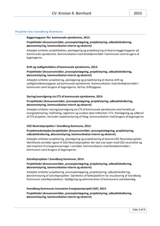 CV Kristian R. Bernhard LinkedIn | PDF | Free Download