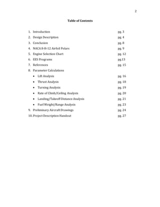 Design of a Light Sport Aircraft | DOCX