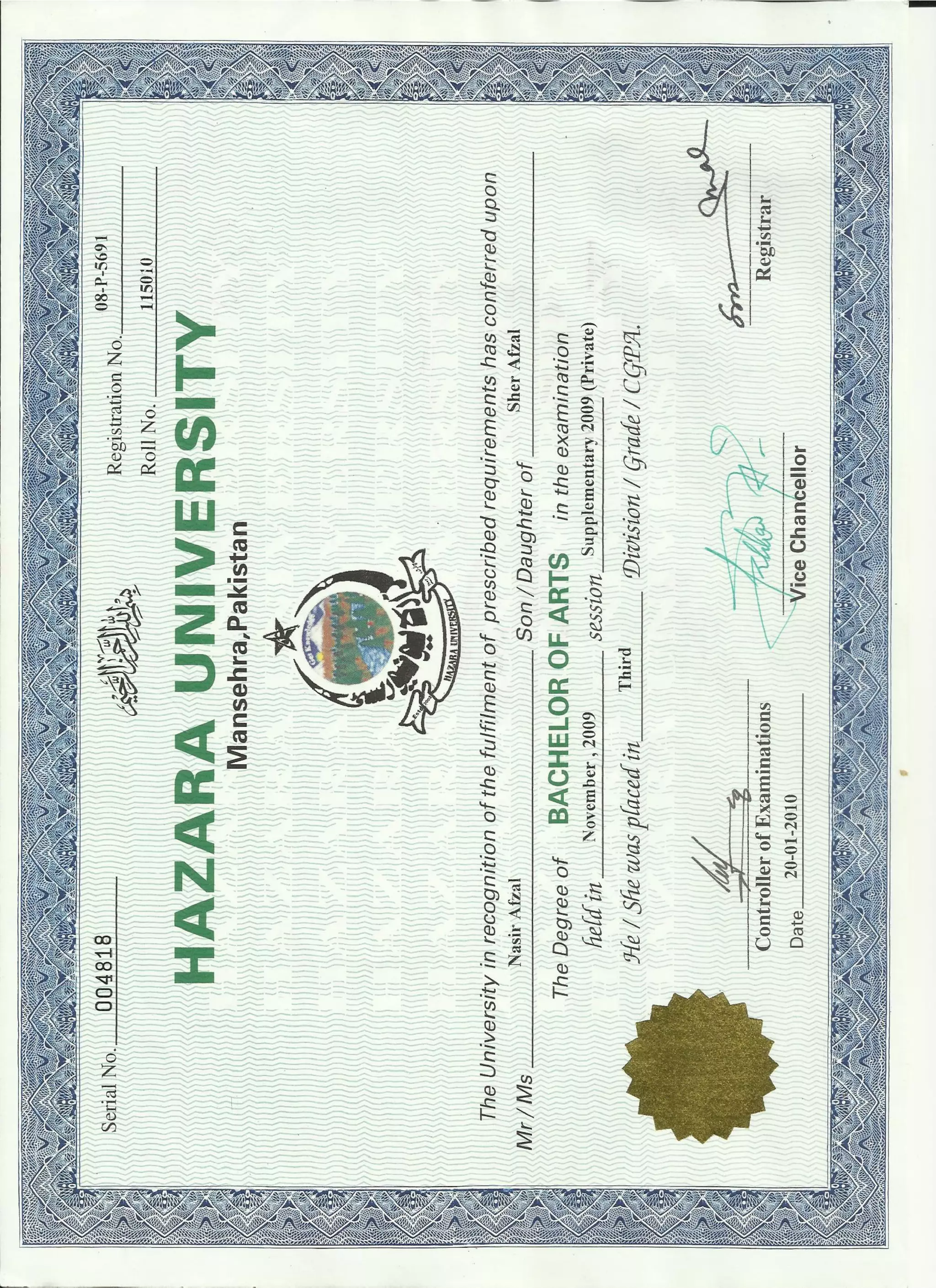 BACHELOR Degree | PDF